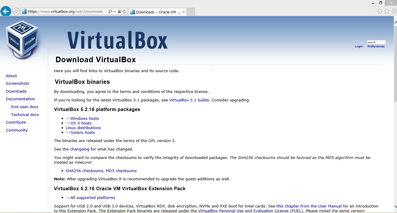VirtualBoxにCentOS6.4(x64)をインストールできない問題を解決する | もとログ